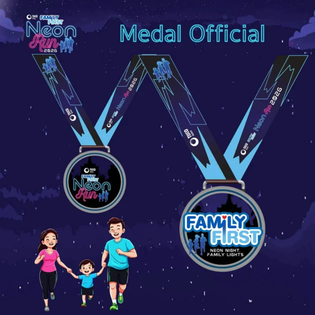 ทิสโก้ ชวนวิ่งการกุศล Family First Neon Run 2026 วิ่งกลางคืน เมืองโบราณ ...